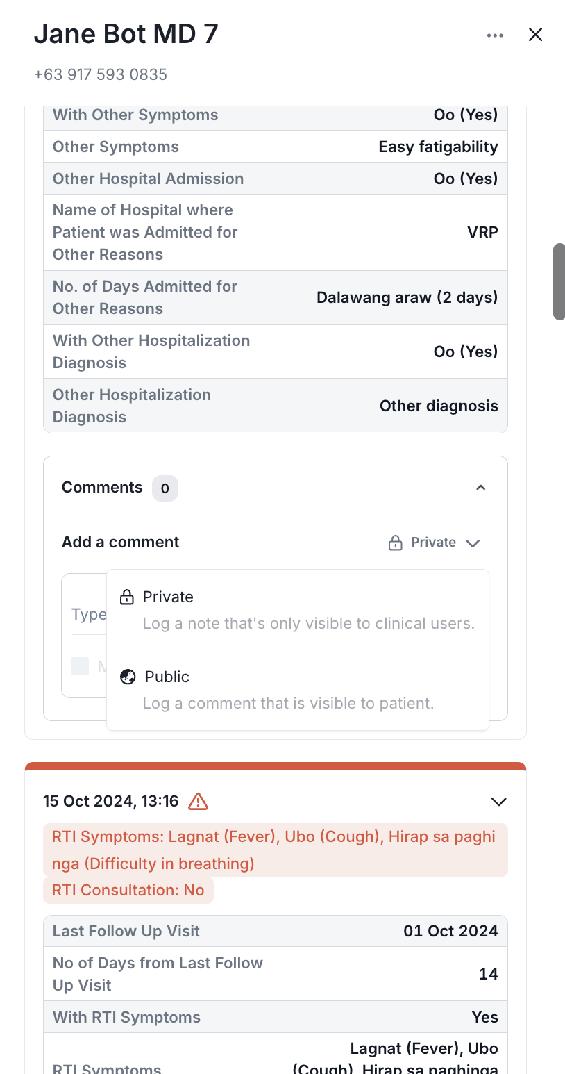 Resolving Alerts – Bot MD Help